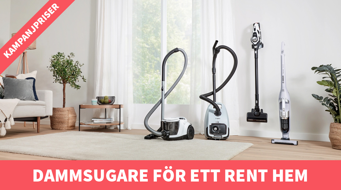 Dammsugare för ett rent hem i lager - Låga priser & smidiga leveranser